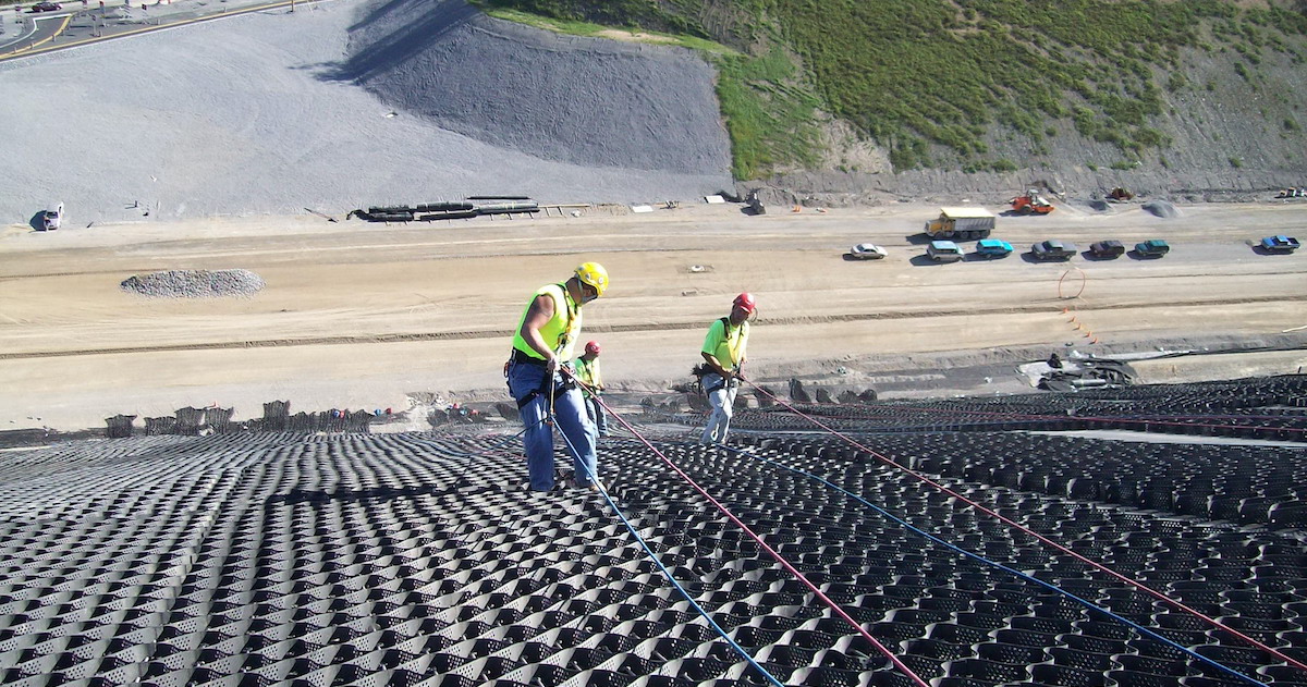 Presto Geosystems at Colonial Construction Materials