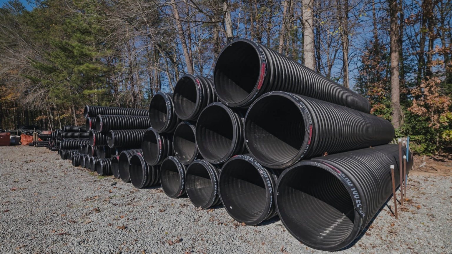 CMP: Corrugated Metal Pipe | Colonial Construction Materials