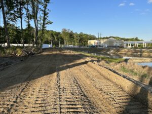 GEOWEB for Vegetated Access Road at Wawa in Virginia Beach
