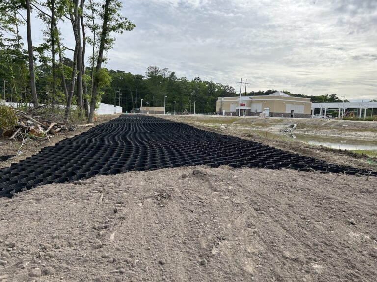 GEOWEB for Vegetated Access Road at Wawa in Virginia Beach