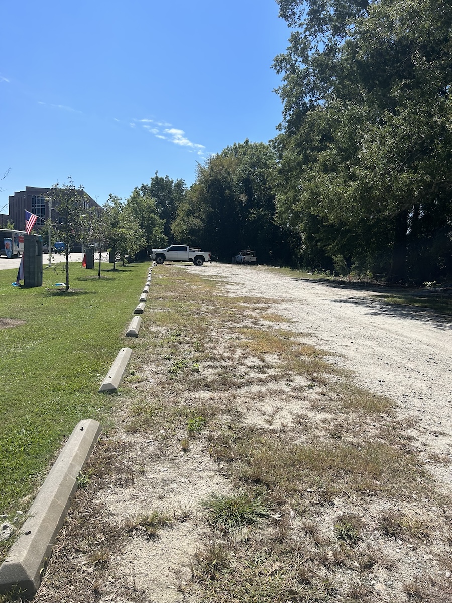 Overflow Parking Lot Improved with GEOWEB geocell